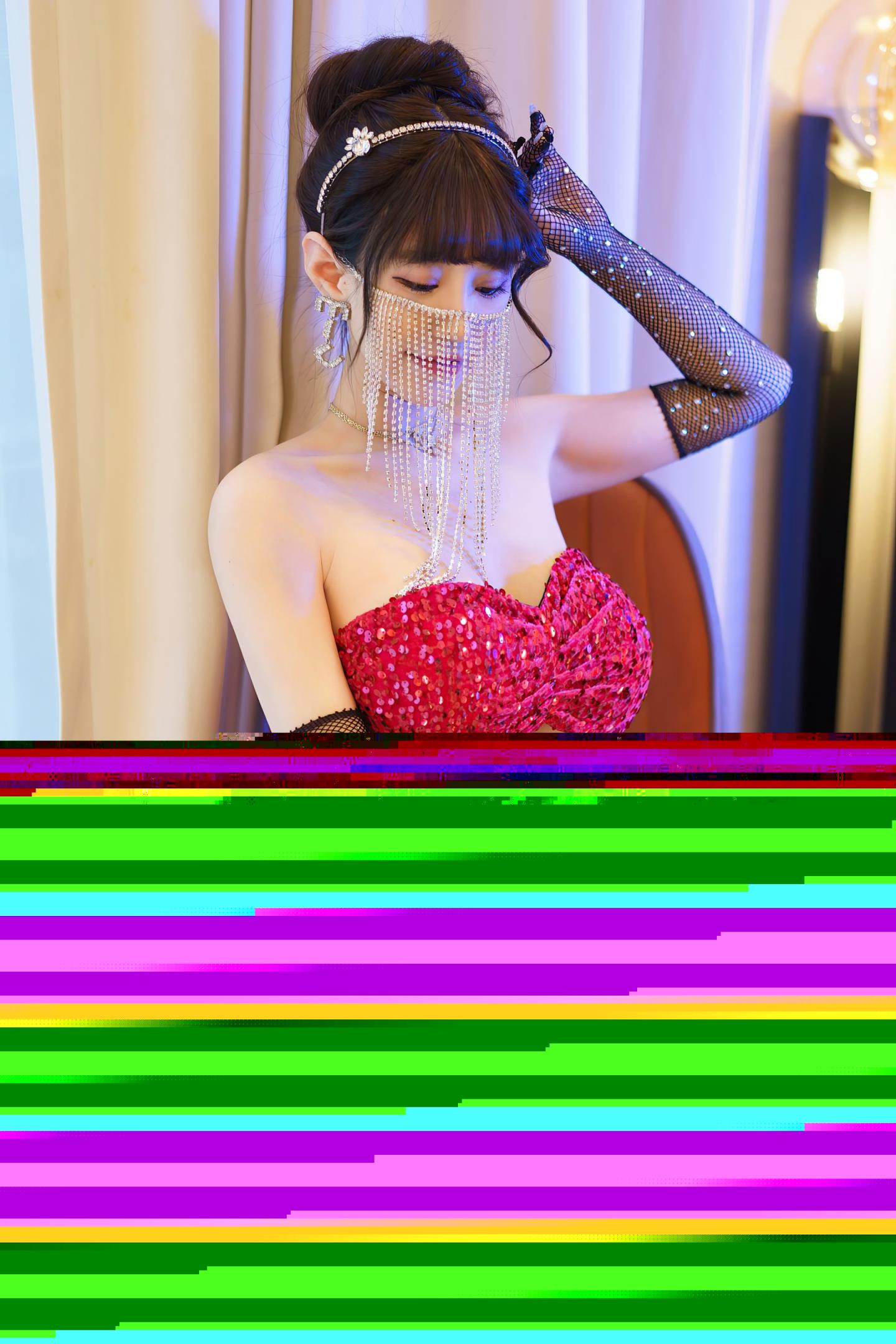 [XiuRen秀人网] No.6113 朱可儿Flora 美臀黑丝 - 秀人网 - 御女控图片网